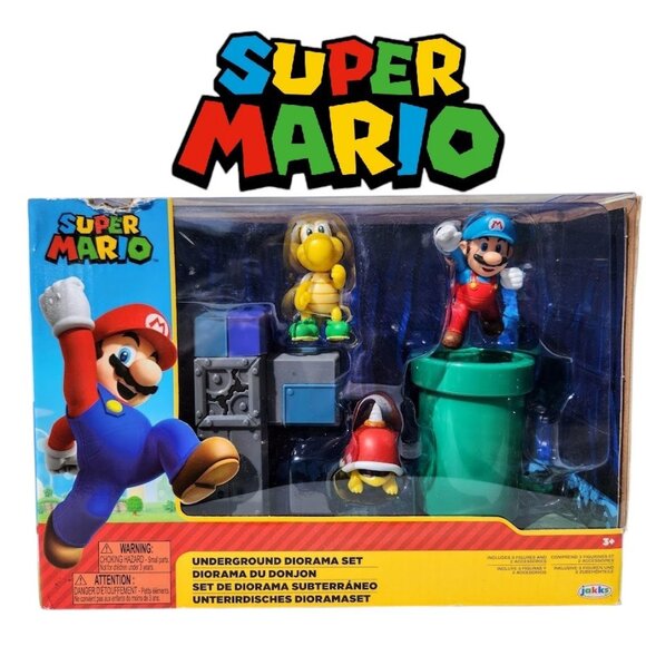 Nintendo | Toys | New Nintendo Super Mario Brothers Underground Diorama ...